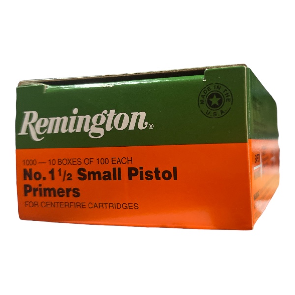Remington - Primer - 1-1/2 Small Pistol 1000/Box | X-Reload